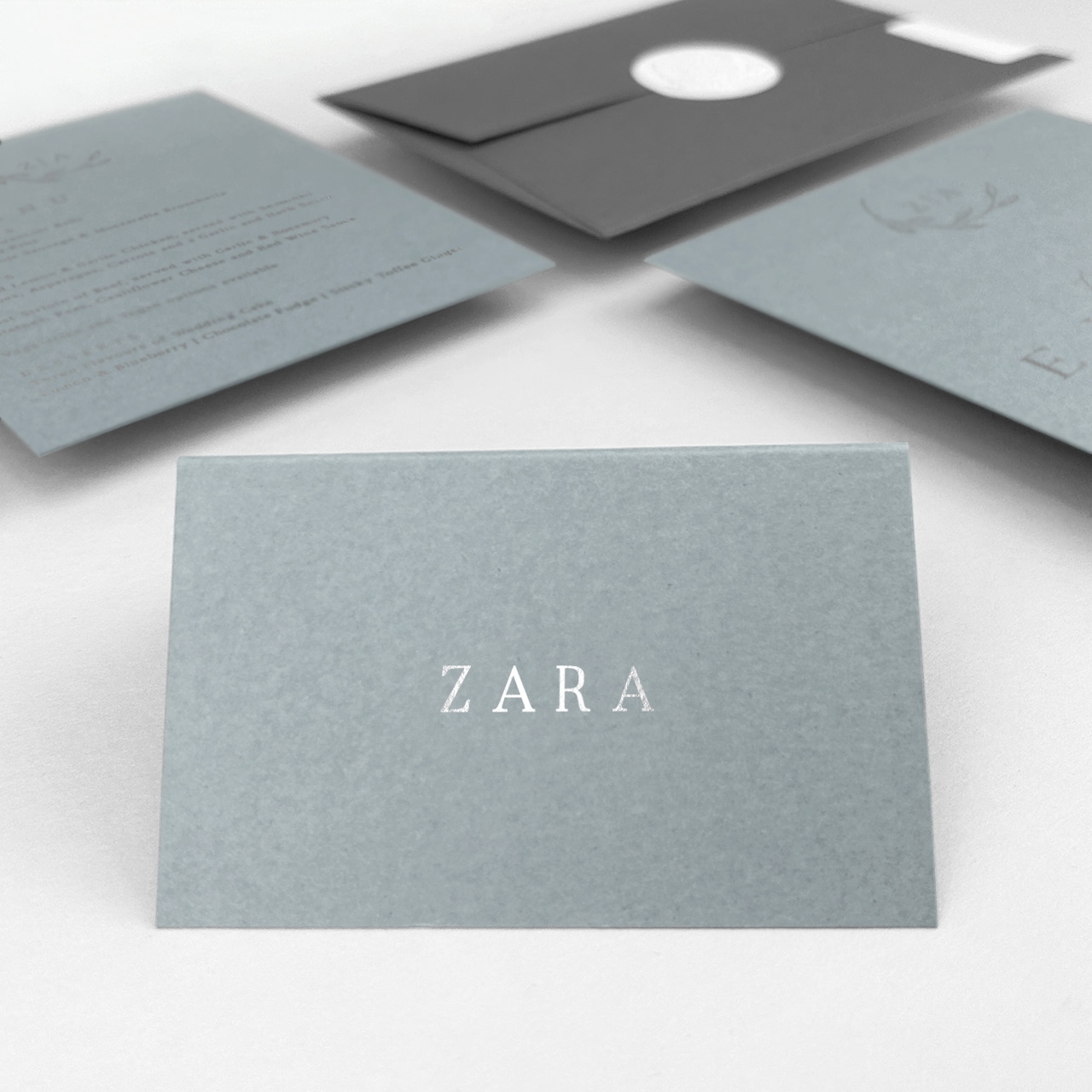 Zara Place Card - Pure Invitation Wedding Invites