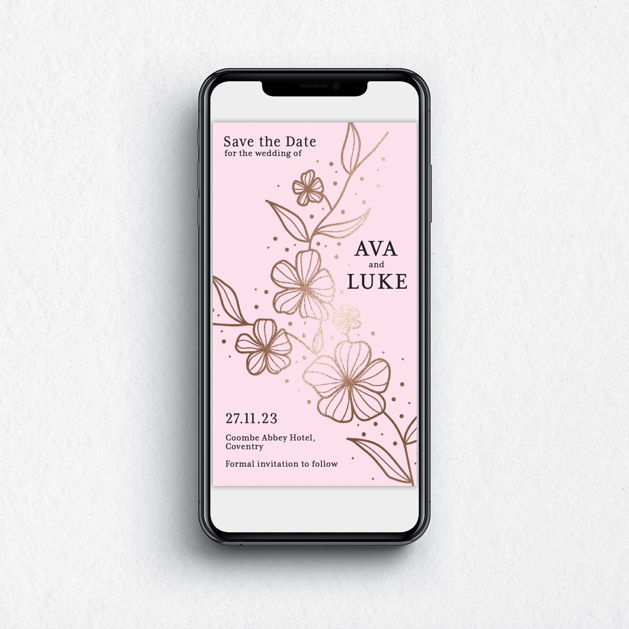 Digital Save the Dates Archives - Pure Invitation Wedding Invites