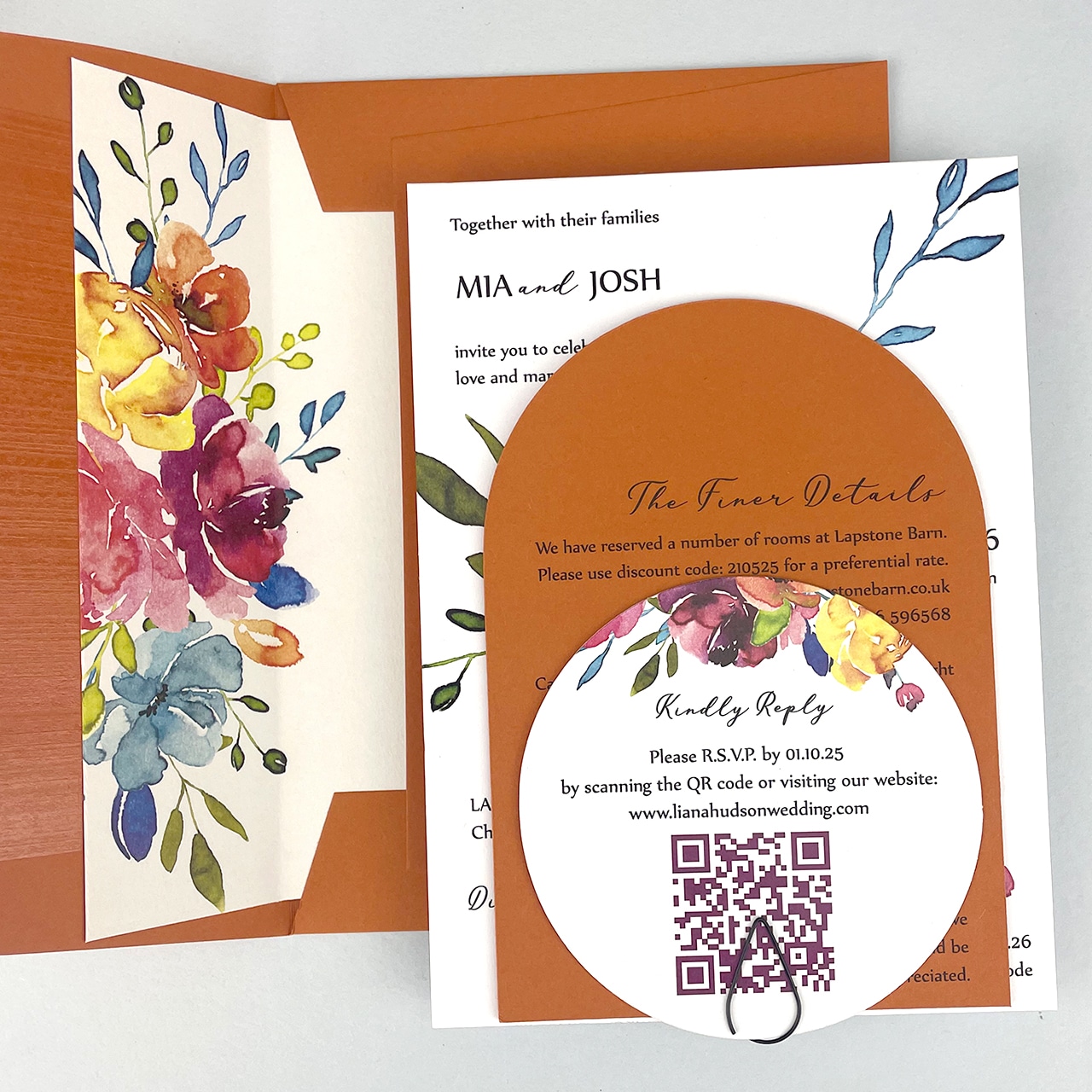 Evening Invitations | Pure Invitation Wedding Invites