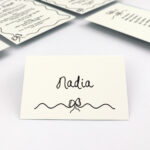 Nadia Table Name / Number - Pure Invitation Wedding Invites