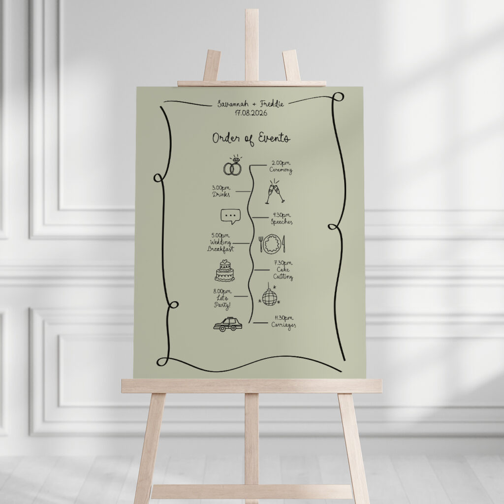 Savannah Invitation - Pinks - Pure Invitation Wedding Invites