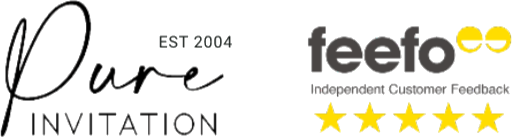 Evening Invitations | Pure Invitation Wedding Invites